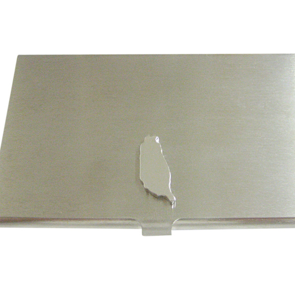Kiola Designs | Accessories | Taiwan Map Shape Business Card Holder ...